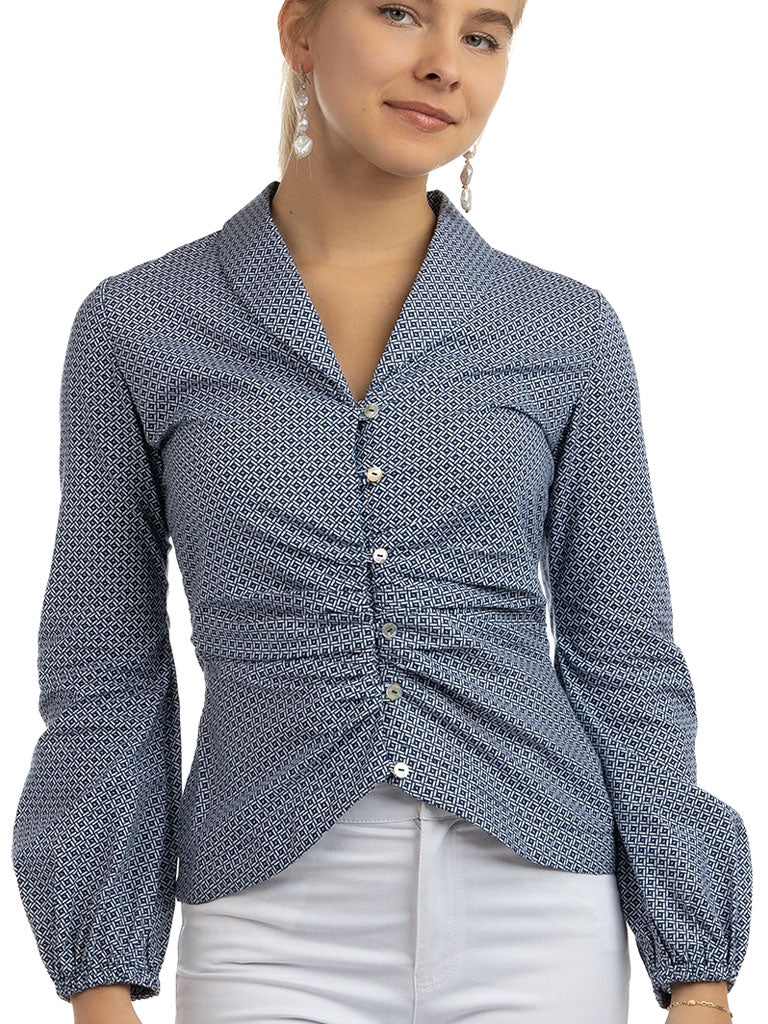 EMMA Cotton Blouse | CocoIndigo